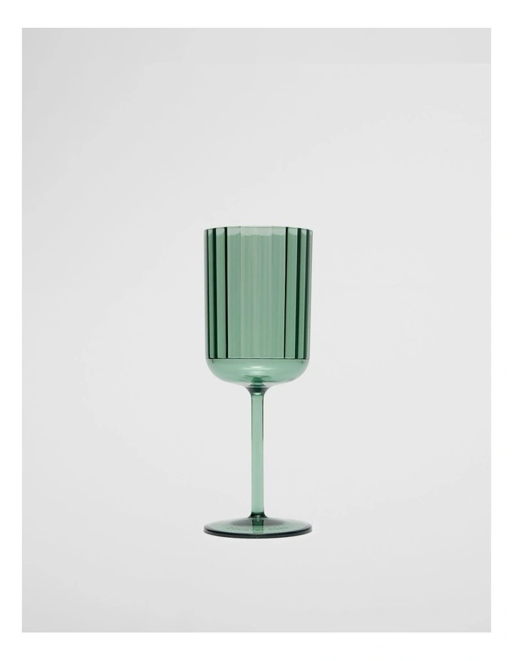 Country Road Lorne Wine Glass in Moss | MYER