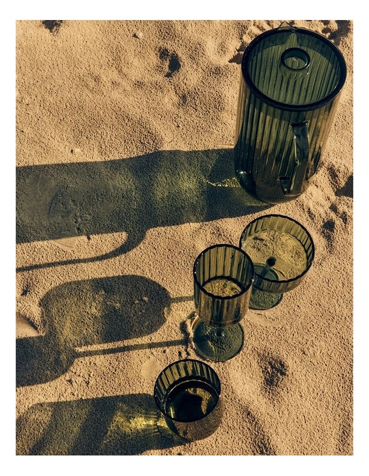 Country Road Lorne Wine Glass in Moss | MYER