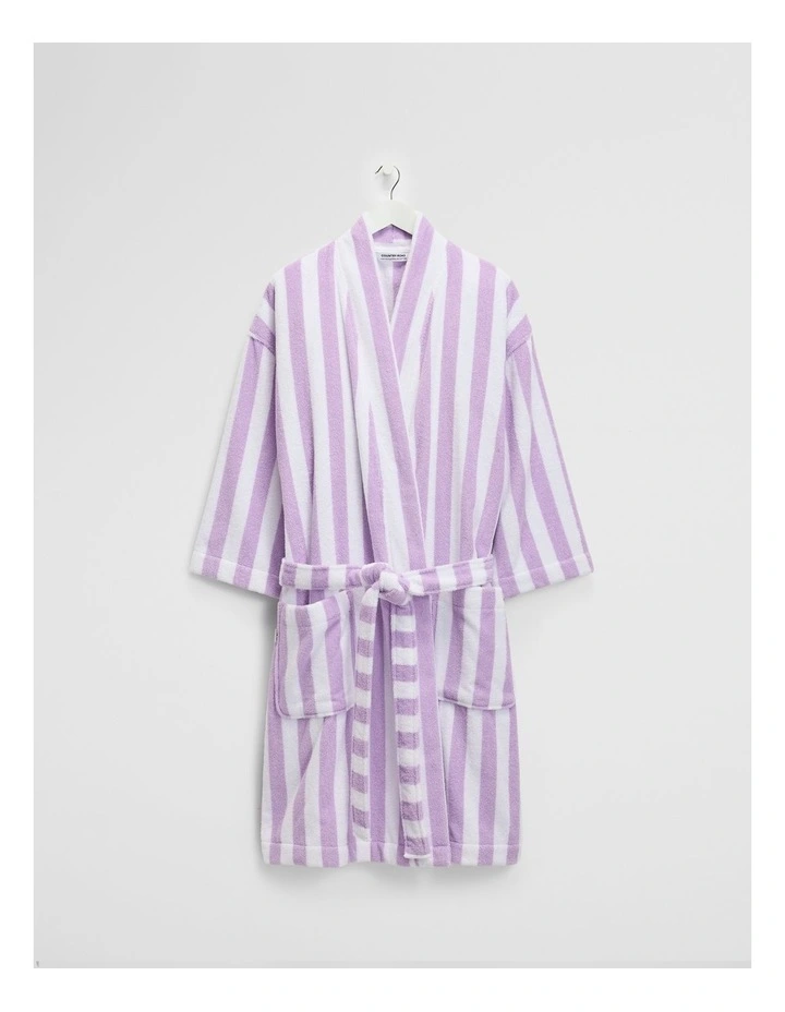 Country Road Melba Verified Australian Cotton Pool Robe in Wisteria | MYER