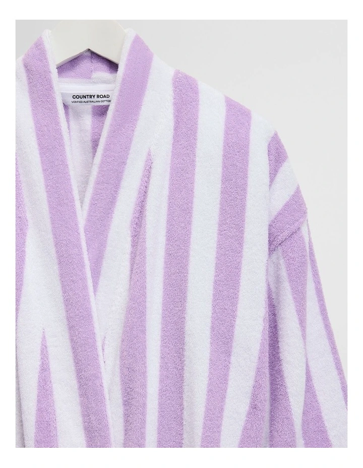 Country Road Melba Verified Australian Cotton Pool Robe in Wisteria | MYER