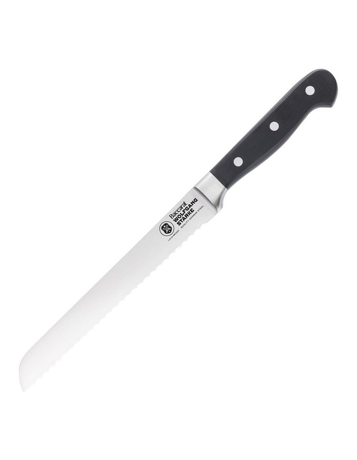 The Custom Chef Baccarat Wolfgang Starke Bread Knife 20cm in Silver | MYER