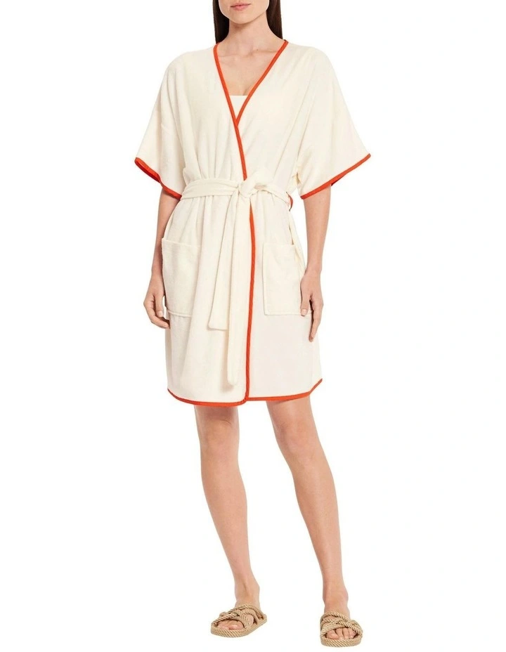 Sheridan Freddie Robe in Salt | MYER