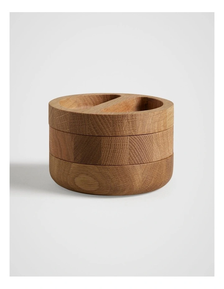 Fine Day Oak 3 Tier Box in Natural | MYER