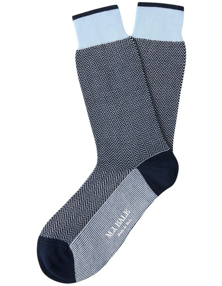 MJ Bale Capelli Socks In Sky Blue | MYER