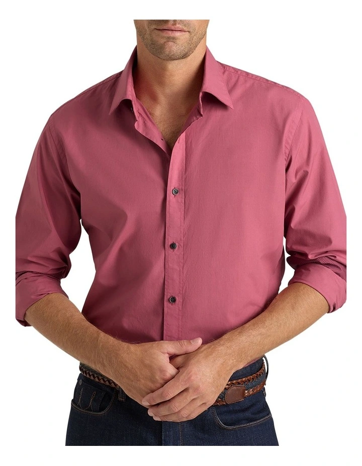 MJ Bale Newman Shirt In Vintage Red | MYER