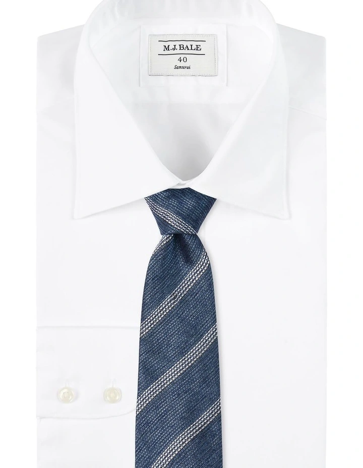 MJ Bale Benedetto Tie in Denim Blue | MYER