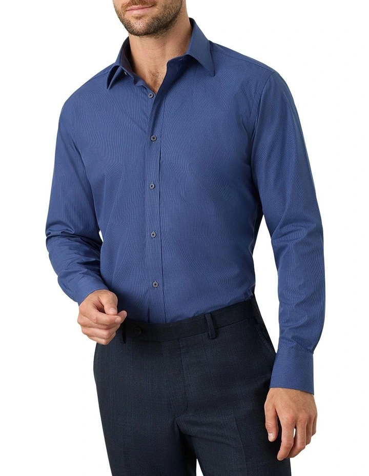 MJ Bale Dalmon Shirt In Navy | MYER