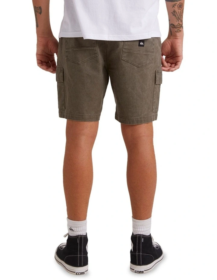 Quiksilver Crowded Cargo Shorts in Major Brown | MYER