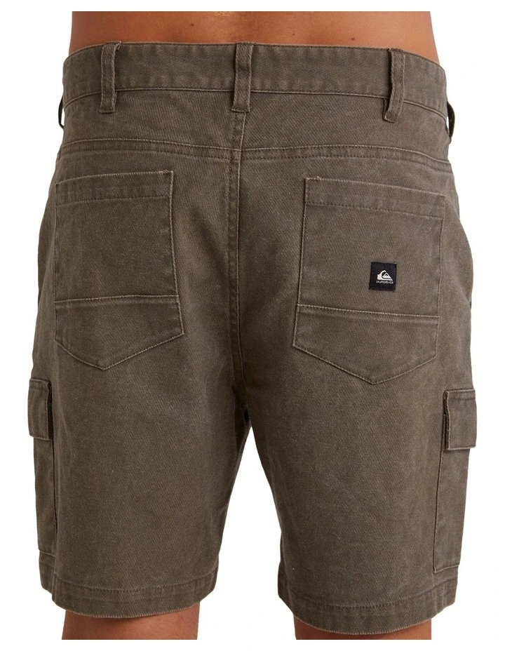 Quiksilver Crowded Cargo Shorts in Major Brown | MYER