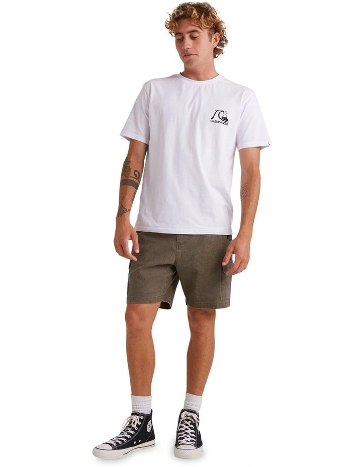 Quiksilver Crowded Cargo Shorts in Major Brown | MYER