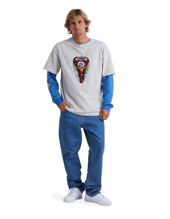 Quiksilver Acid Eyes T-shirt in Gray Violet | MYER