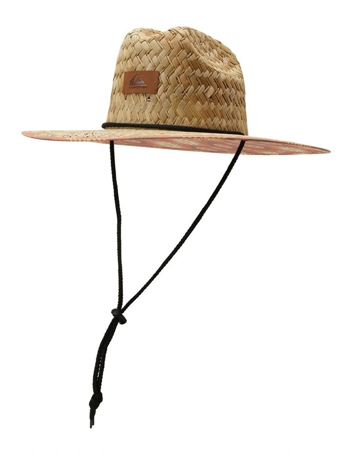 Quiksilver Outsider Straw Lifeguard Hat in Baked Clay | MYER