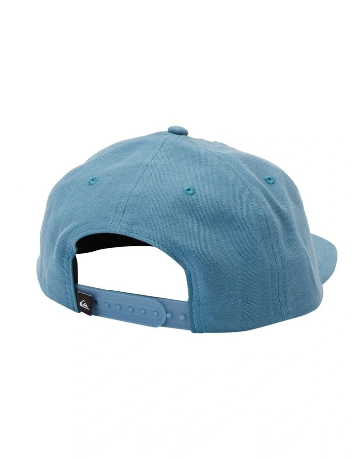 Quiksilver Patch Thrills Snapback Cap in Aegean Blue | MYER