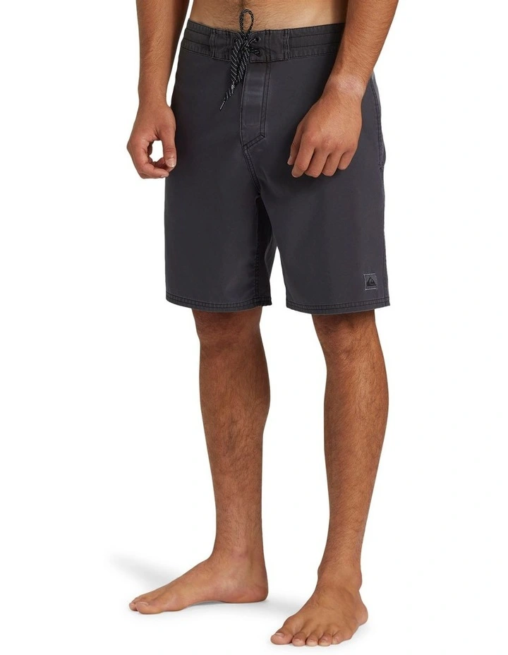 Quiksilver Surf Silk Street Trunk 18" Boardshorts in Black | MYER