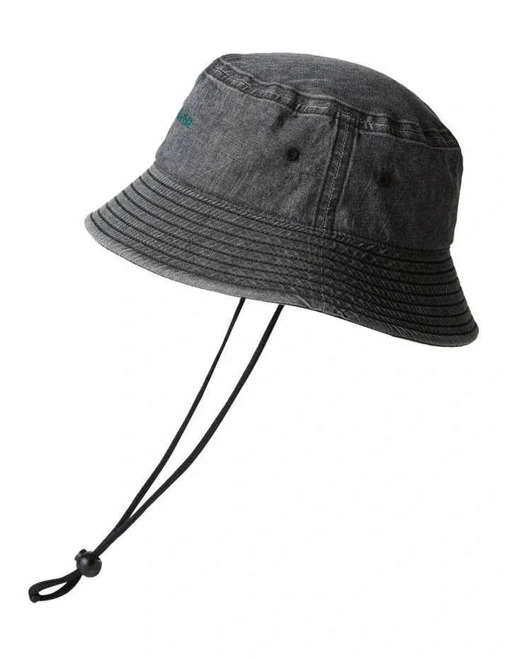 Quiksilver Buckology Bucket Hat in Black | MYER