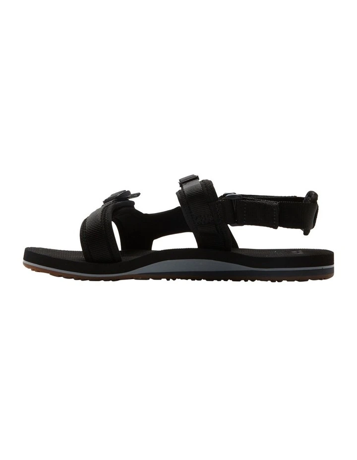 Quiksilver Monkey Caged Sandals in Black | MYER