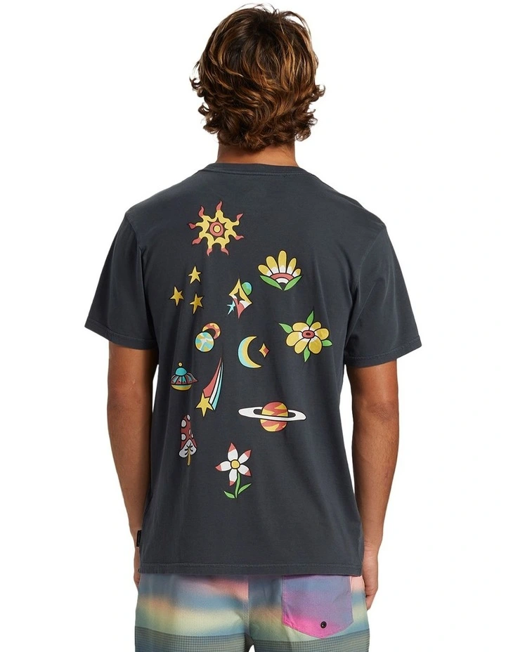 Quiksilver Spaceman T-shirt in Tarmac | MYER