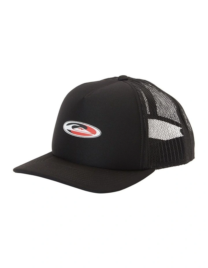 Quiksilver Griff Trucker Cap in Black | MYER