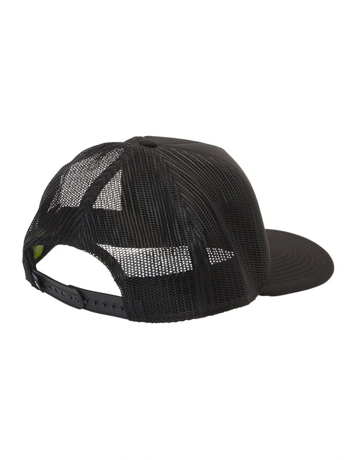 Quiksilver Griff Trucker Cap in Black | MYER