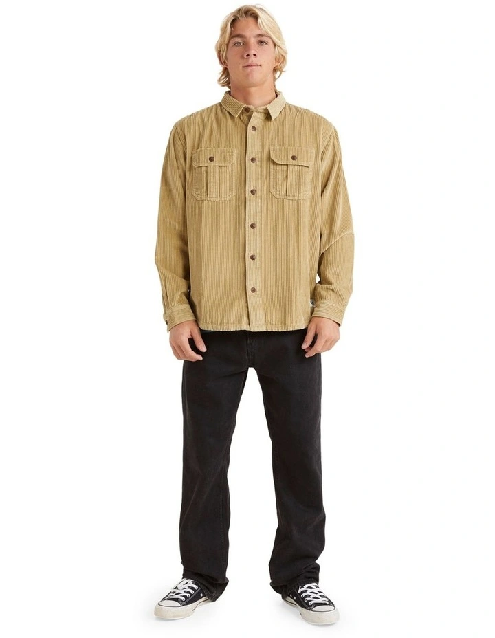 Quiksilver Ancestral Generation Shirt in Olive Gray | MYER