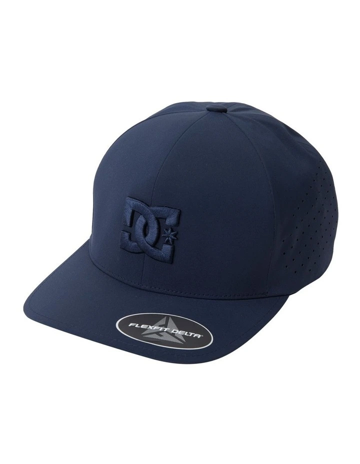 DC Elite Flexfit Delta Hat in Blue | MYER