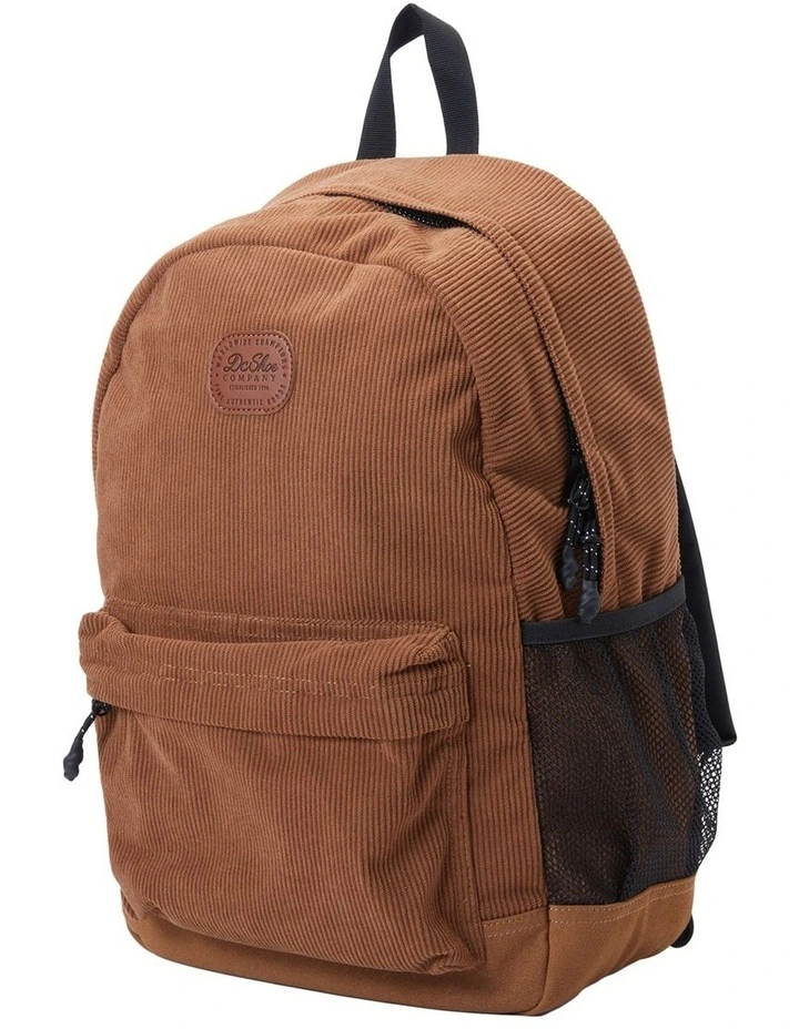 DC Backsider Cord Backpack in Brown | MYER