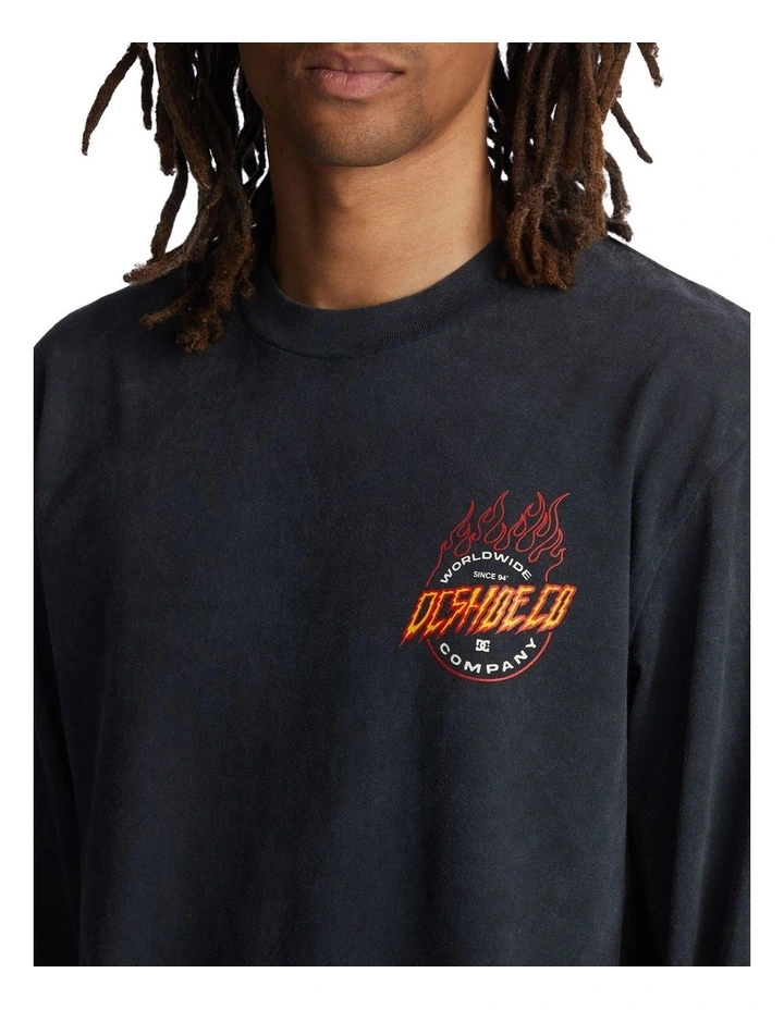 DC Fiery T-Shirt In Black | MYER