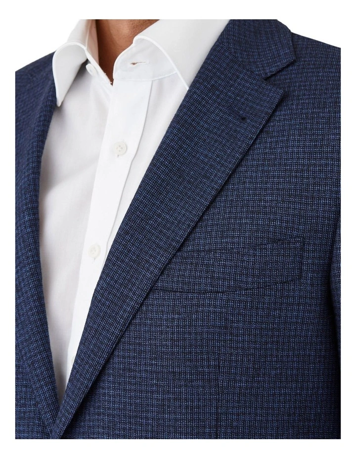 Dom Bagnato Angelo Tailored Fit Sports Jacket in Blue | MYER