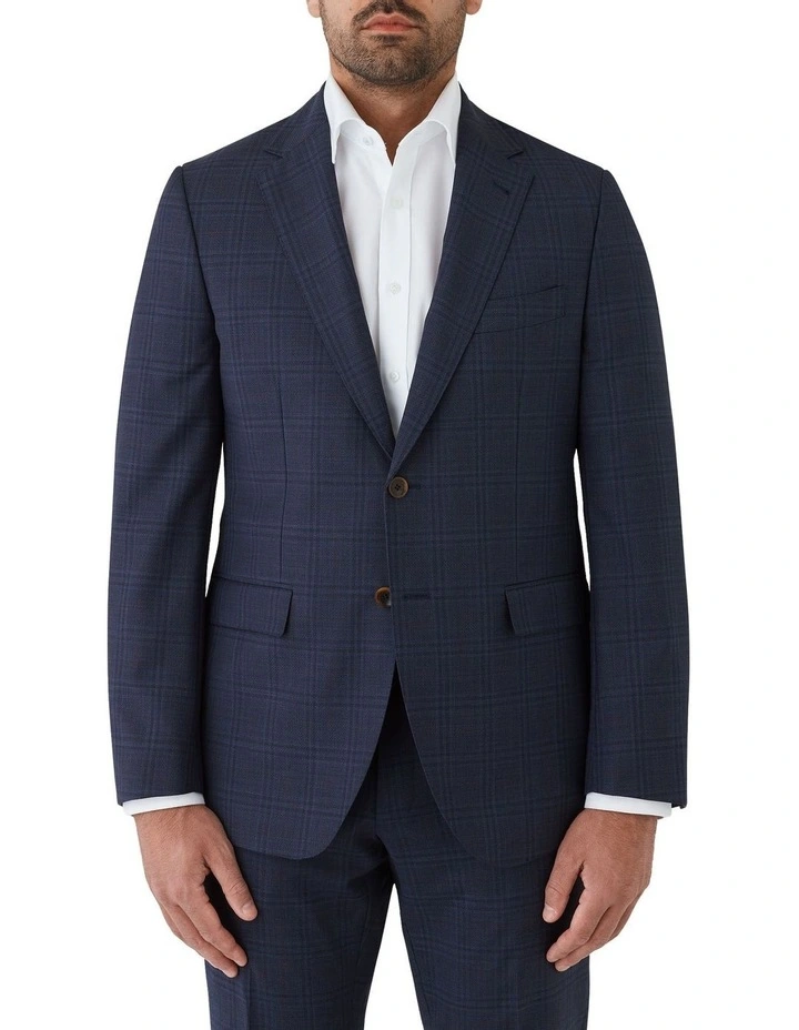 Dom Bagnato Stefano Tailored Fit Jacket in Denim | MYER