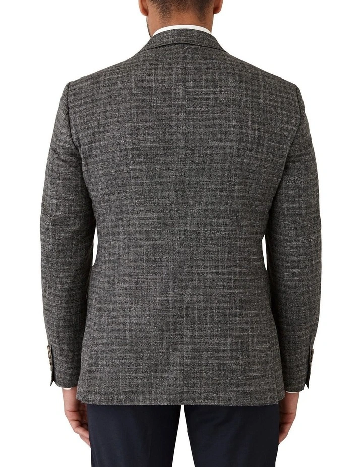 Dom Bagnato Angelo Tailored Fit Sports Jacket in Grey | MYER
