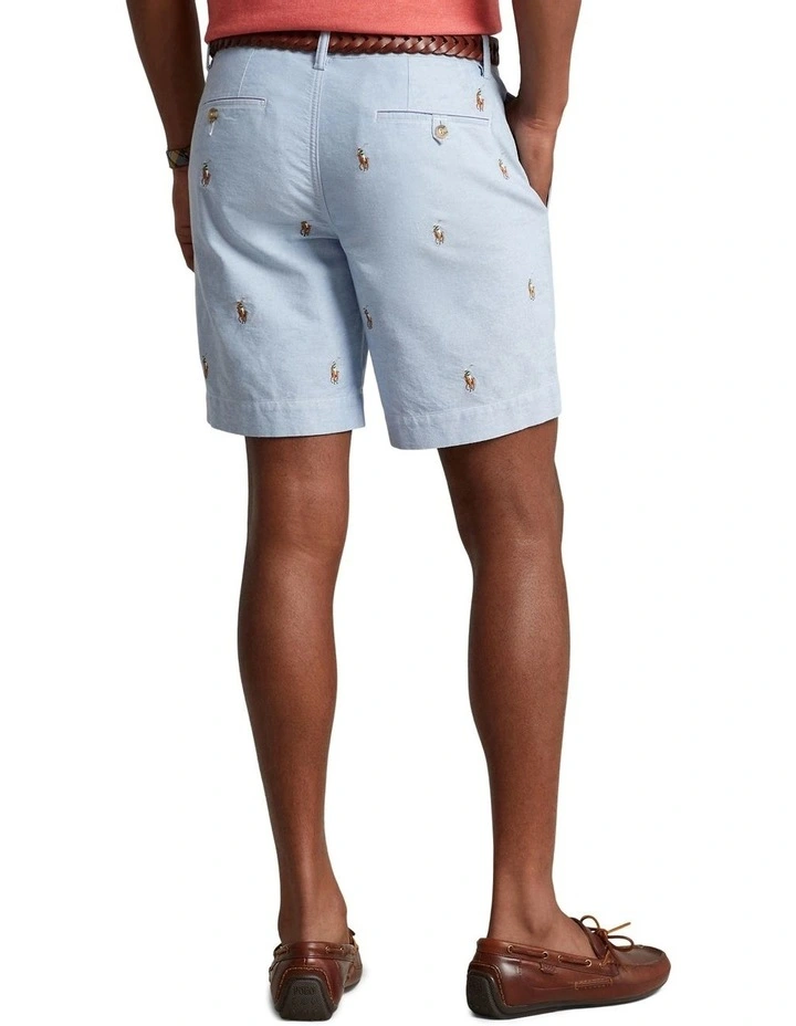 Polo Ralph Lauren 8-Inch Stretch Straight Fit Chino Short in Blue | MYER