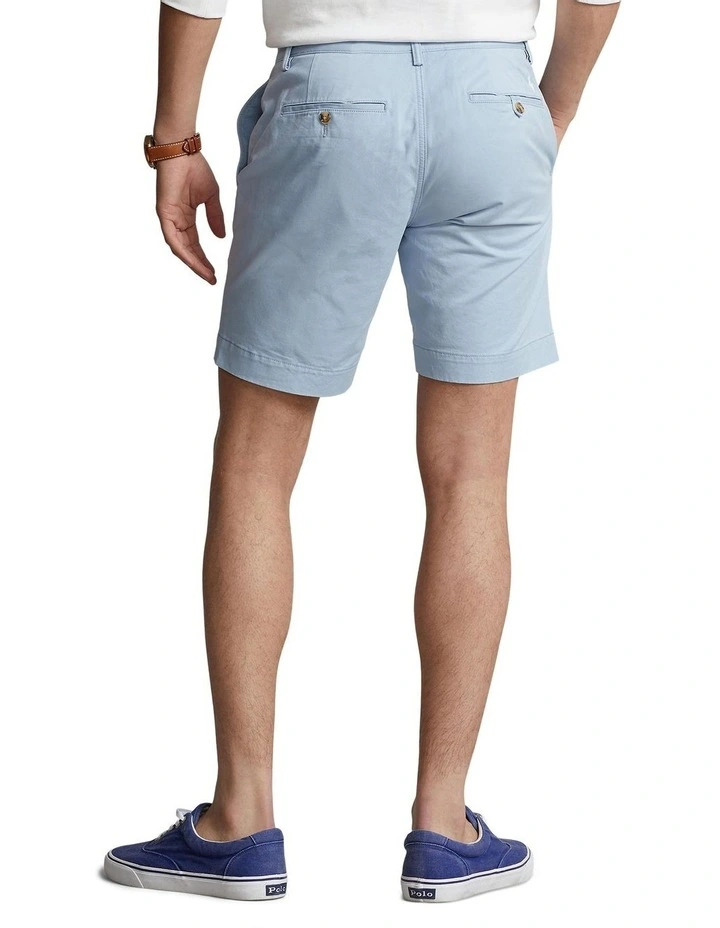 Polo Ralph Lauren Stretch Straight Fit Chino Short 8-Inch In Blue | MYER