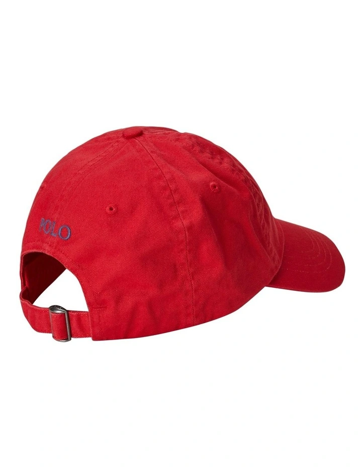 Polo Ralph Lauren Cotton Chino Ball Cap In Red | MYER
