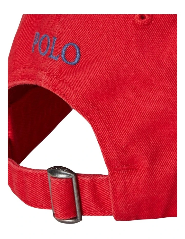 Polo Ralph Lauren Cotton Chino Ball Cap In Red | MYER
