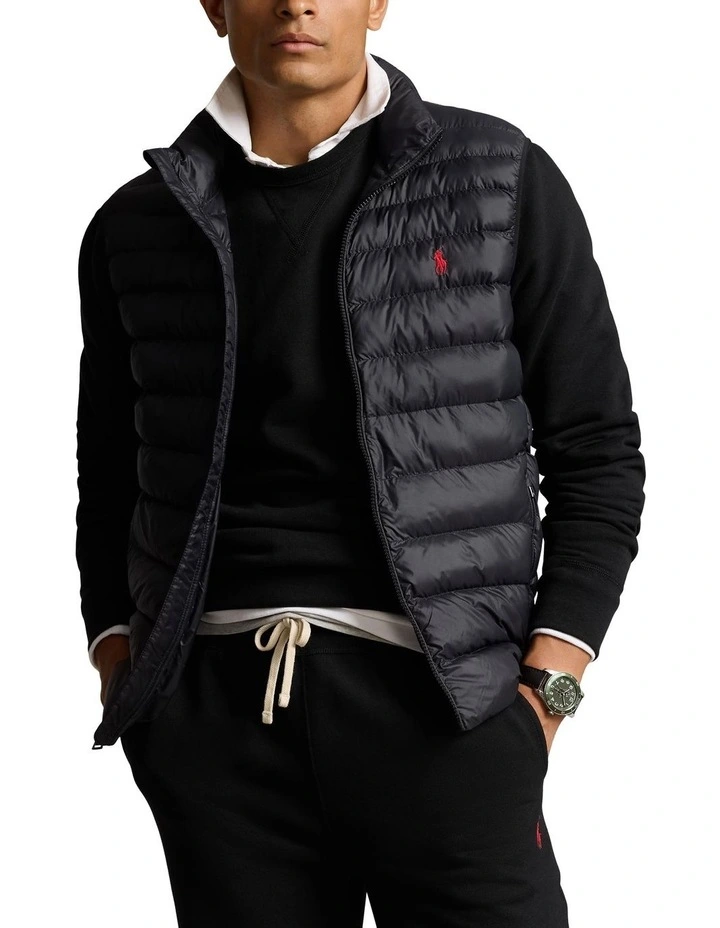 Polo Ralph Lauren The Colden Packable Vest in Black | MYER