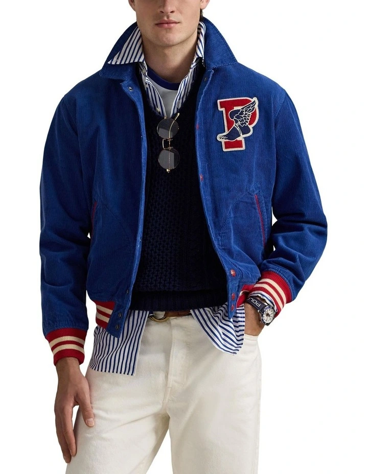 Polo Ralph Lauren P-Wing Corduroy Jacket in Blue | MYER
