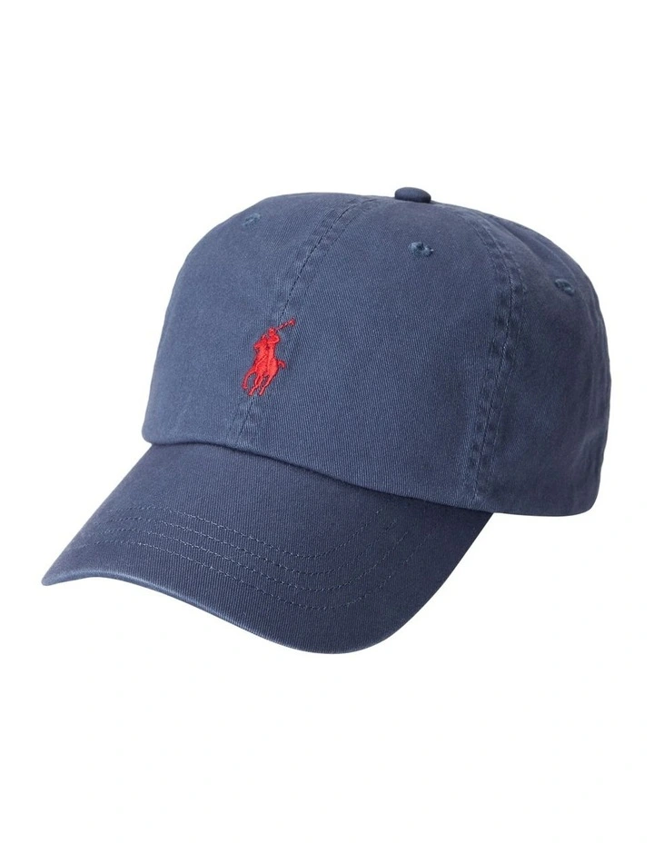 Polo Ralph Lauren Cotton Chino Blue Ball Cap | MYER
