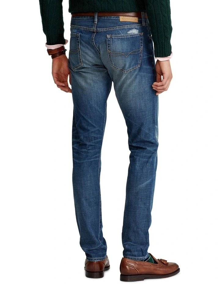 Polo Ralph Lauren Sullivan Slim Distressed Jean Blue | MYER