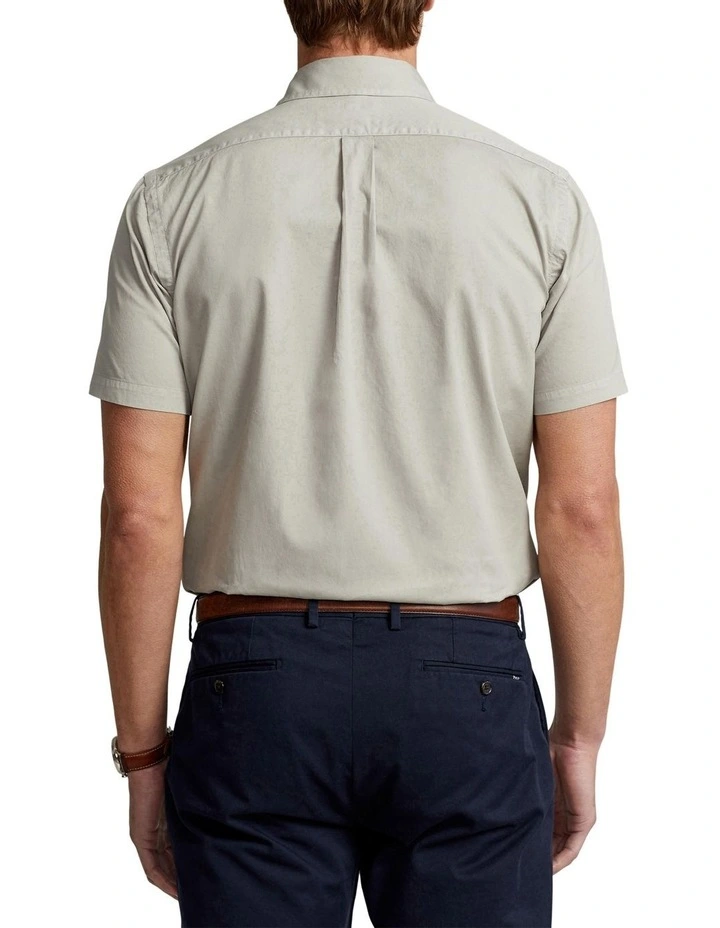 Polo Ralph Lauren RL Prepster Classic Fit Twill Shirt in Grey | MYER