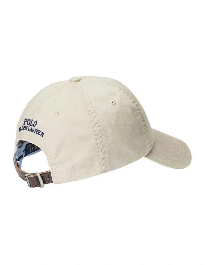 Polo Ralph Lauren Stretch-Cotton Twill Ball Cap in Beige | MYER
