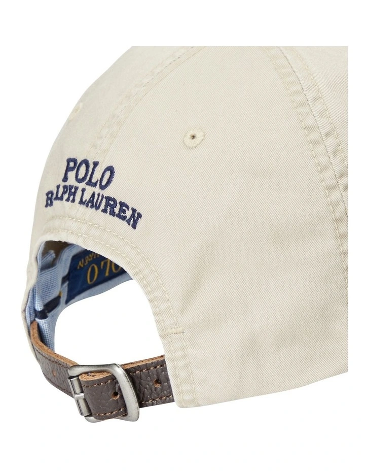 Polo Ralph Lauren Stretch-Cotton Twill Ball Cap in Beige | MYER