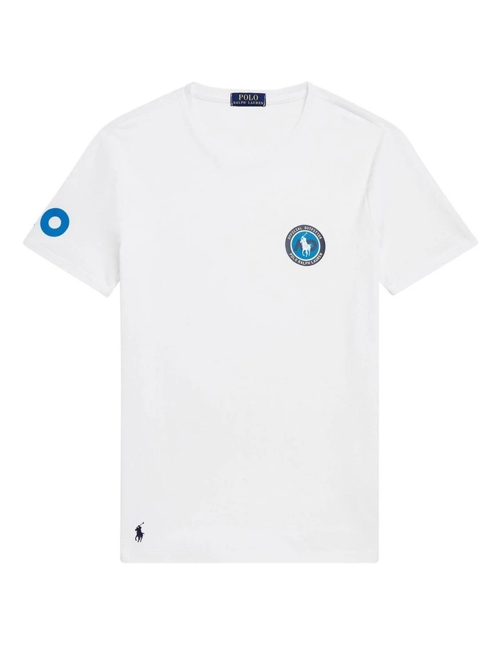 Polo Ralph Lauren Australian Open CLARUS T-Shirt in White | MYER