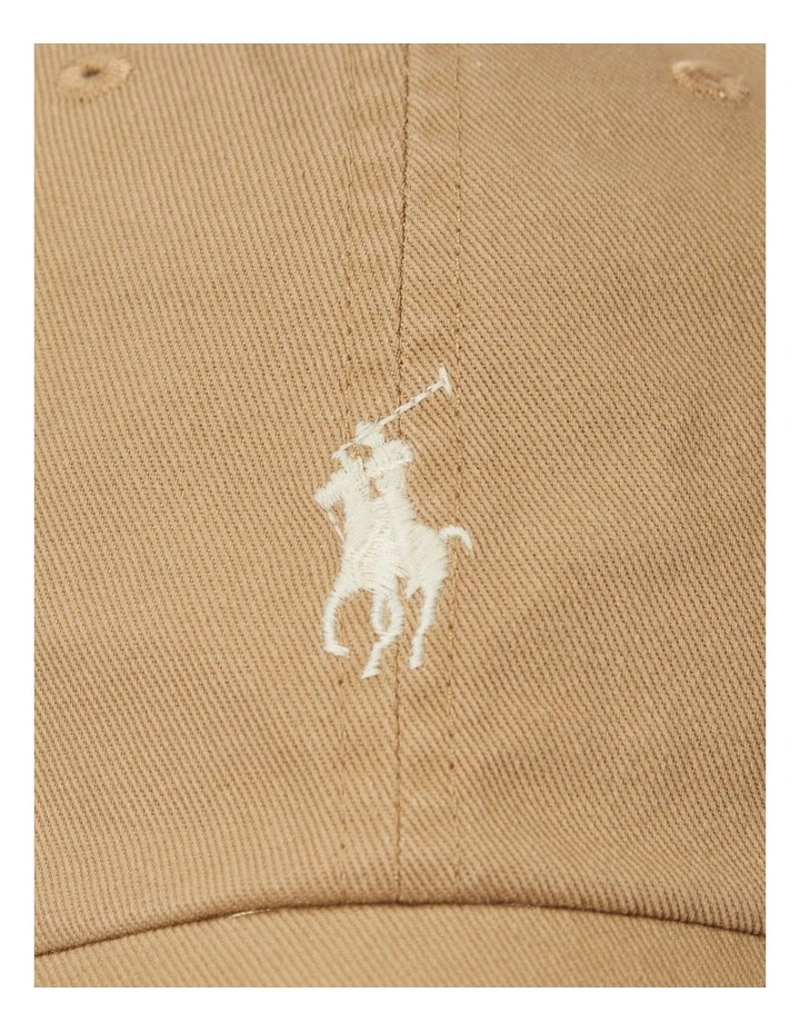Polo Ralph Lauren Cotton Chino Ball Cap in Beige | MYER