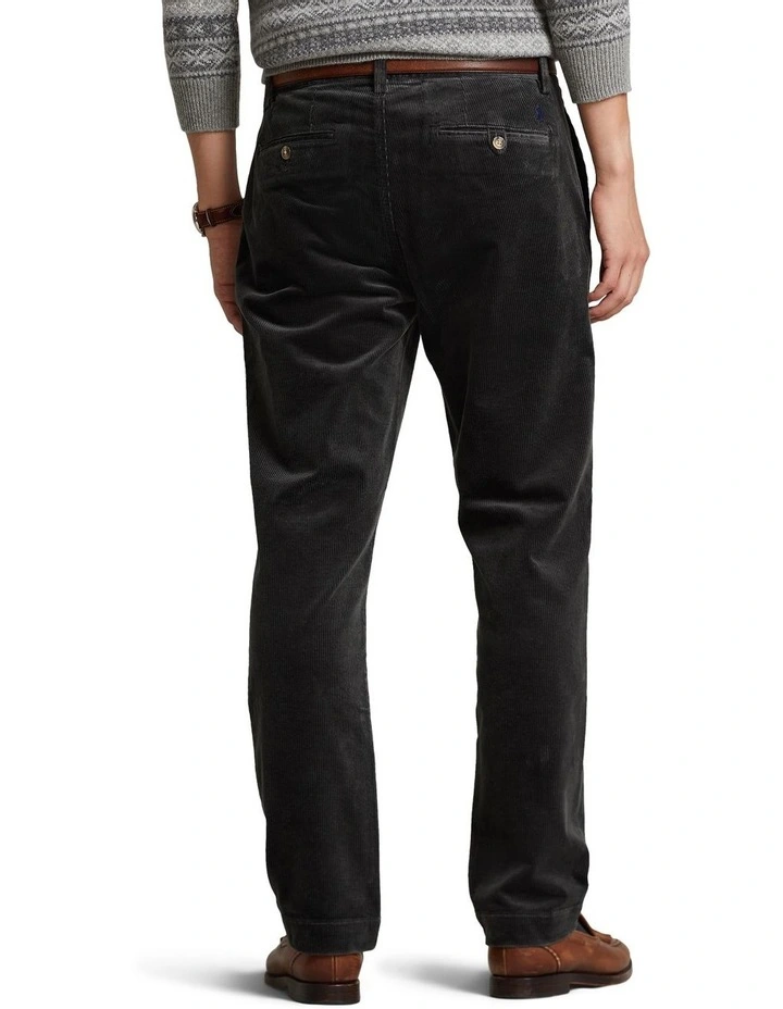 Polo Ralph Lauren Stretch Straight Fit Corduroy Pant in Grey | MYER