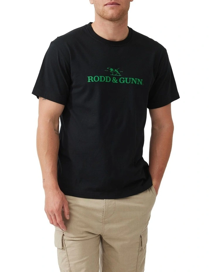 Rodd & Gunn Logo T-shirt in Onyx | MYER