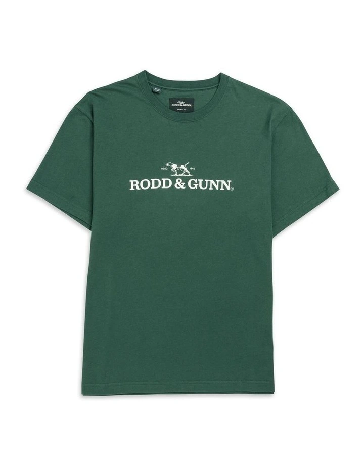 Rodd & Gunn Logo T-shirt in Jade | MYER