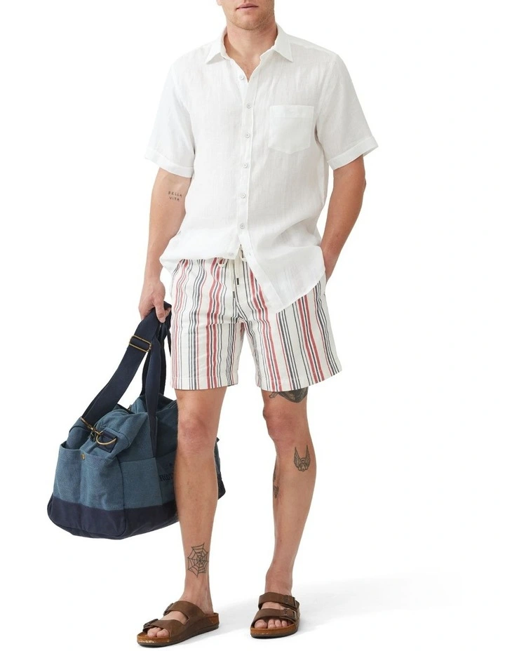 Rodd & Gunn Wellpark Avenue Short in Garnet | MYER