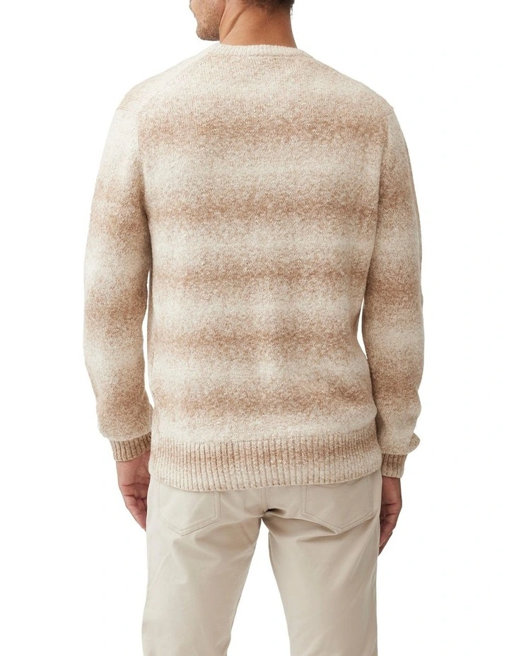 Rodd & Gunn Wave Break Knit in Camel | MYER