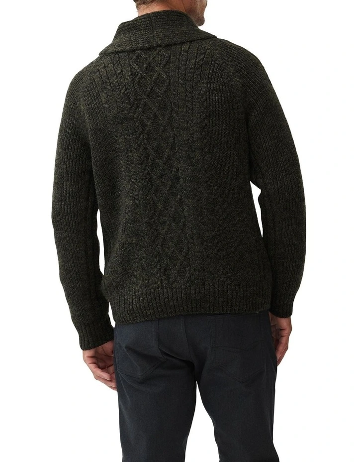 Rodd & Gunn North East Valley Knit Sweater in Fatigue | MYER