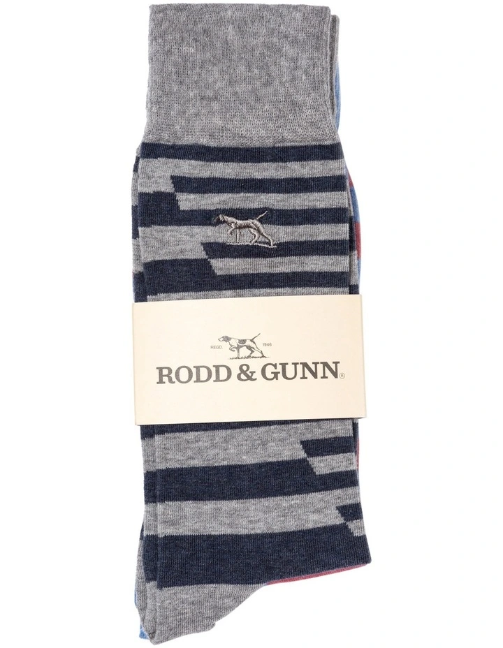 Rodd & Gunn Bowentown Two Pack Sock | MYER